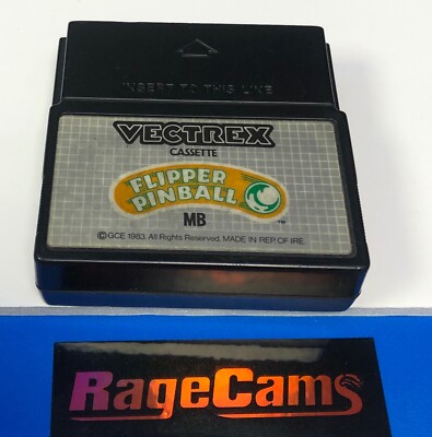 Flipper pinball Vectrex Video Game Cartridge Flipperpinball | eBay