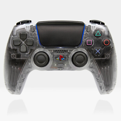 DS4 Crystal Clear PS5 Controller Killscreen DualSense Retro Pro Custom ...