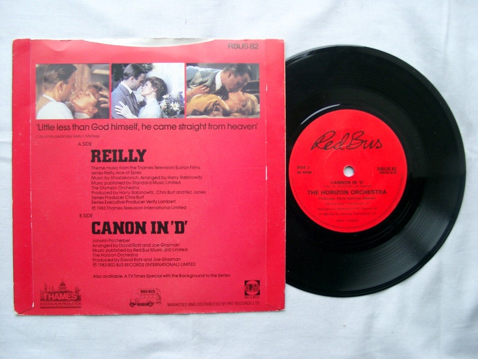 THE OLYMPIC ORCHESTRA - Theme From Reilly Ace Of Spies 7" - 1983 UK ...