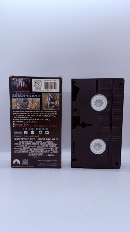 Seedpeople VHS Promotional Copy Paramount 1992 Tested And Works ...