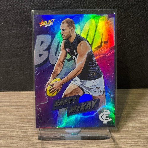 Harry McKay - AFL Select BOOM - 2025 - Carlton Blues - 061/360 - BM32 ...