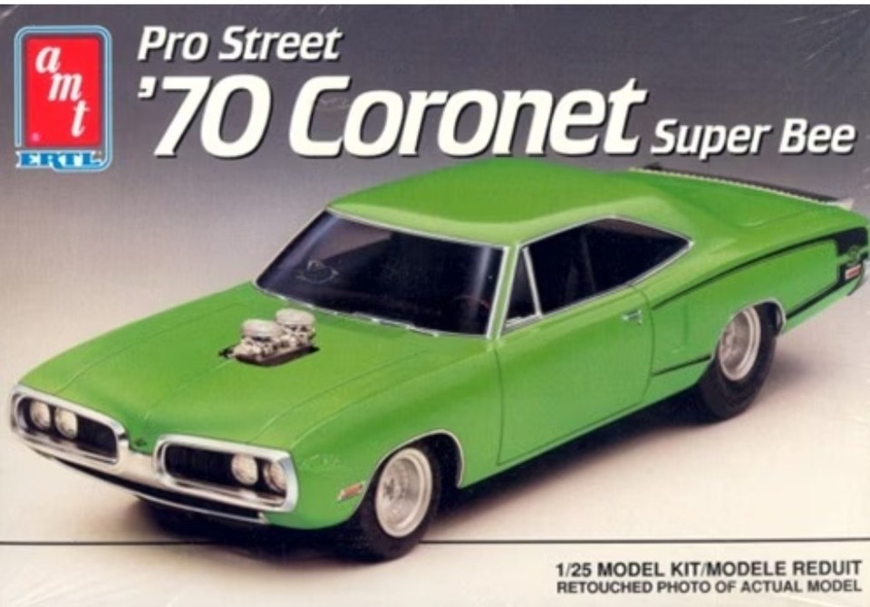 CENTERLINE PRO STREET WHEELS from 70 Coronet Super Bee AMT MPC 1:25 ...