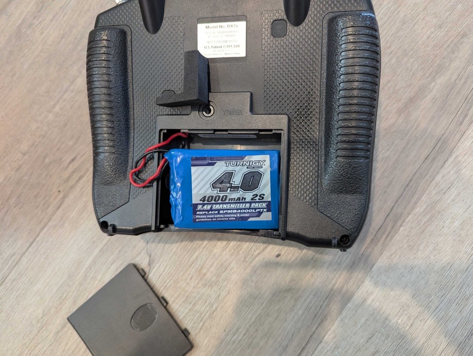 Spektrum dx7s transmitter with loose AIL D/R switch | eBay