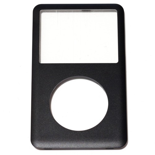 New Black iPod Classic Front Cover 6th Gen Metal Replacement Housing ...