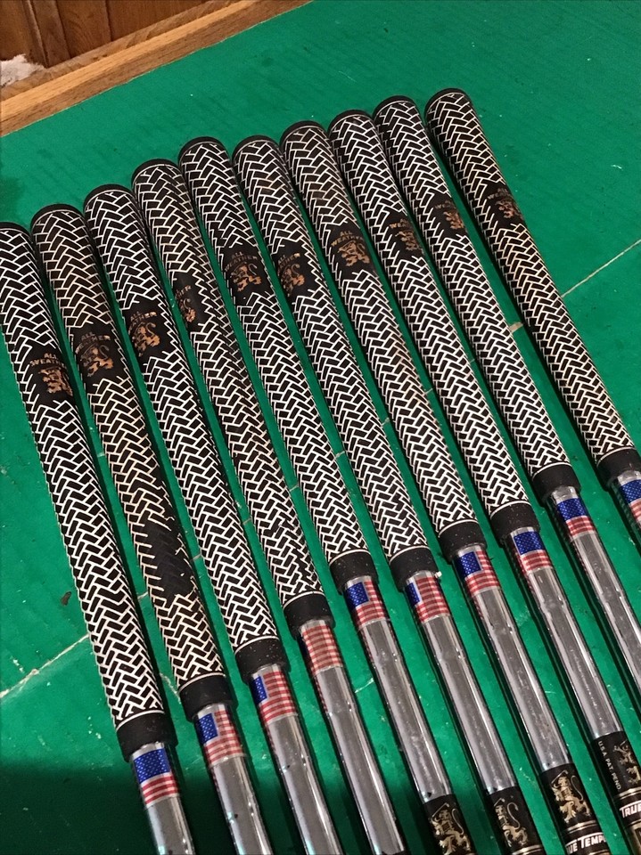 Set of 10 True Temper Dynamic Gold R300 Golf Club Shafts Only (older ...