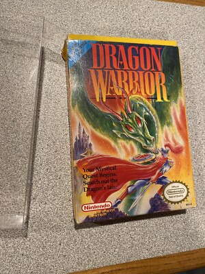 Dragon Warrior (Nintendo NES, 1989) CIB, Rare, original box tabs in ...