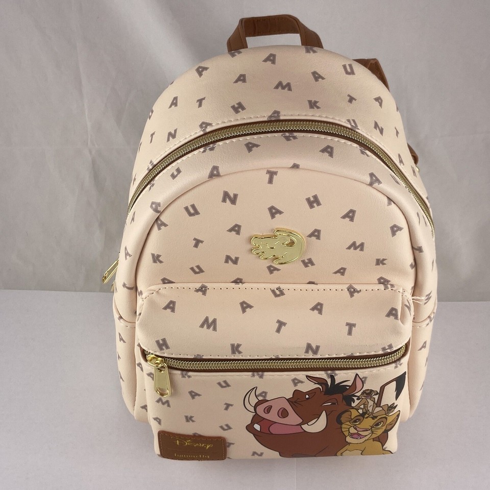 Loungefly Disney The Lion King Mini Backpack Hakuna Matata Simba Timon ...