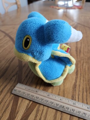 Shellos East Pokemon 2007 Plush 6 Inches Stuffed Animal Blue Green Happy Cute | eBay