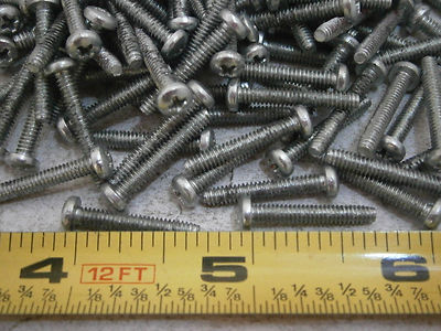 Thread Forming Screws #4-40 x 3/4" Phillips Pan Head Rolok Steel Lot of ...