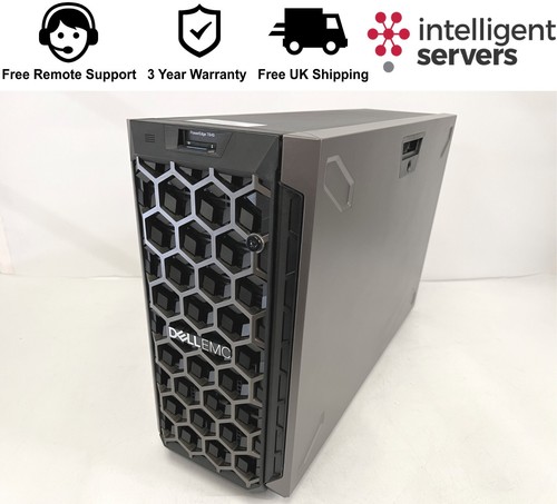 Dell PowerEdge T640 2x Gold 6152 44-Cores 256GB 30TB 12G SSD H730P ...