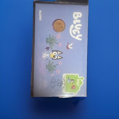 Bluey Dollarbuck AUS Privy Mark Envelope $1 Carded Unc Coin | eBay