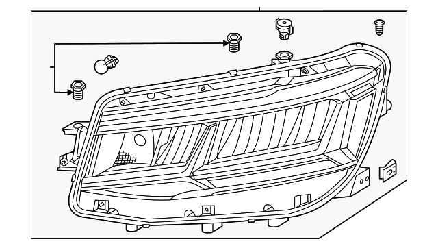 Headlight Left Driver LH Volkswagen Taos 2021-2023 2GJ941035 OEM for ...