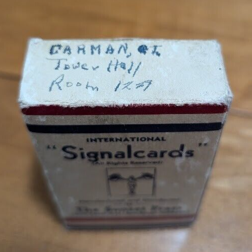 Sunset Press Signal Cards WWII US Navy International | eBay