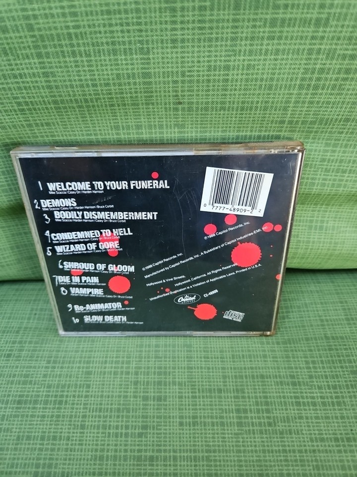 RIGOR MORTIS Self-Titled 1988 Demons Wizard Of Gore Shroud Gloom ...