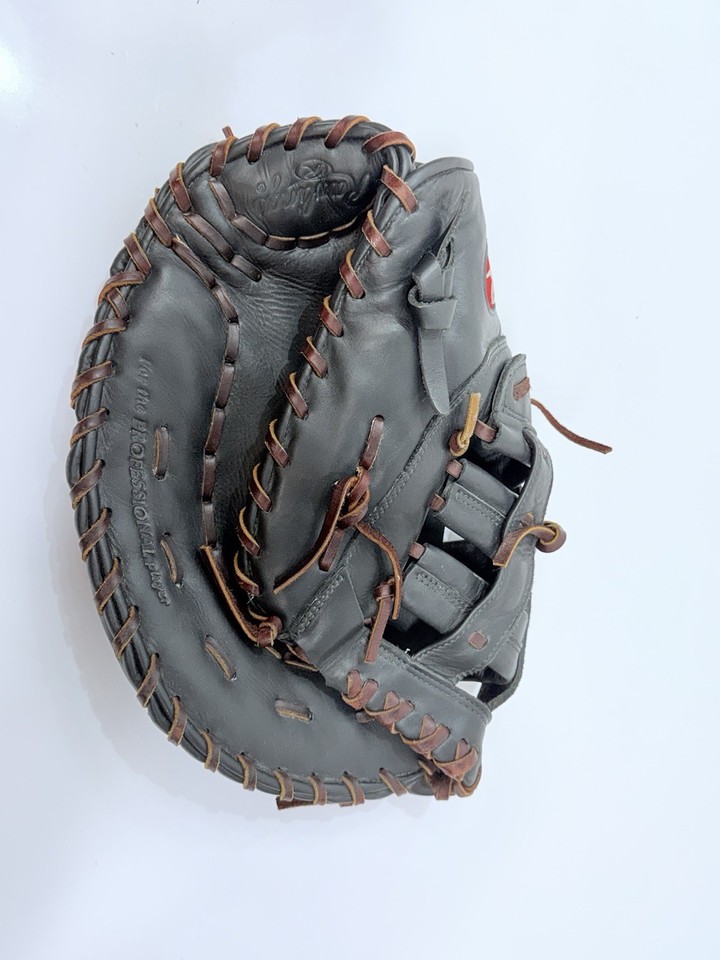 Rawlings Gamer Series 1st Base Glove Mitt GSBFBM RHT 12.5” Black ...