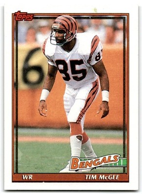 1991 Topps Tim McGee Cincinnati Bengals #264 | eBay