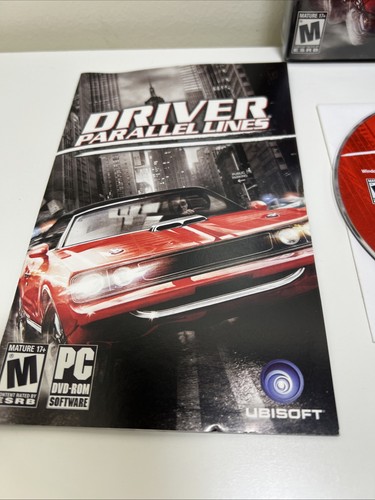 DRIVER PARALLEL LINES (PC DVD ROM, 2007) Complete | eBay