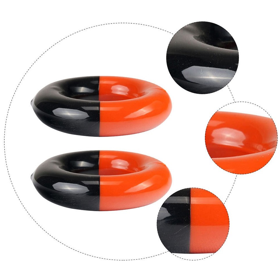 2 Pcs Golfs Club Weighted Swing Ring for Practice Training Warm Up ...