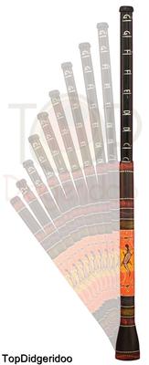Modern Didgeridoo Slide Dot-Painted Didjeribone *NEW MODEL WITH A ...