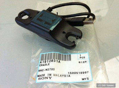 Original Sony BCR-NWW270 USB Cradle A1912031A für Walkman NWZ-W273, NWZ ...