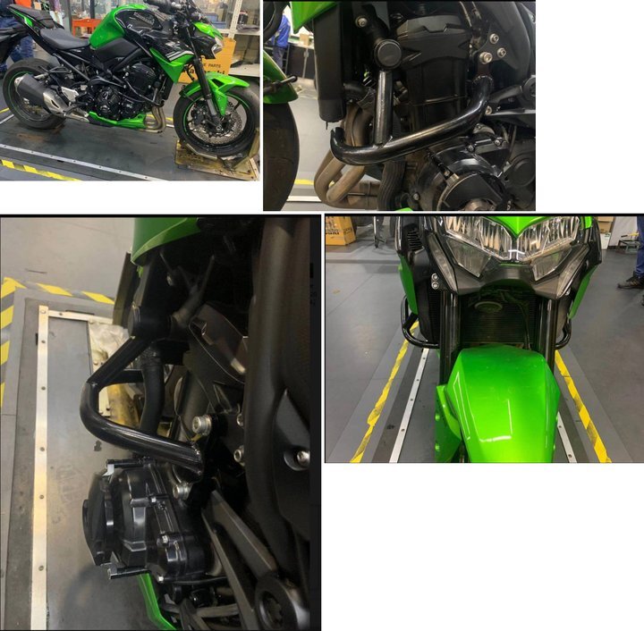 NEW Black Engine Guards Frame Crash Bars Fit | Grelly USA