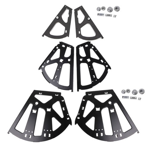 1 Pair 1/2/3 Layers Shoes Drawer Cabinet Hinges Flip Frames Heavy Duty ...