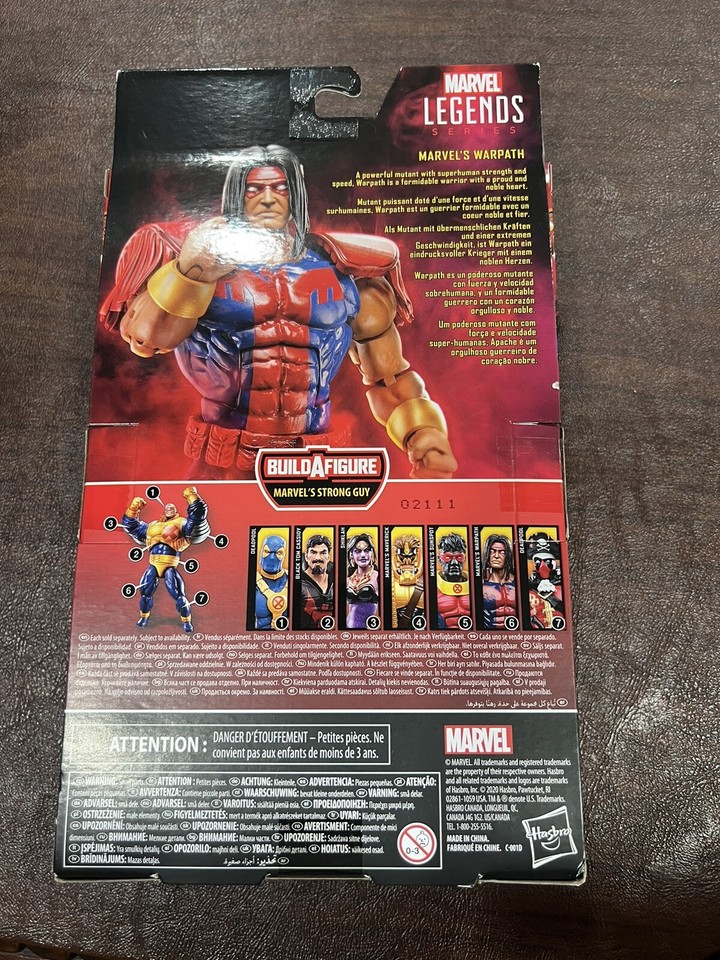 Marvel Legends X-Force Warpath - New Sealed- Strong Guy BAF | eBay