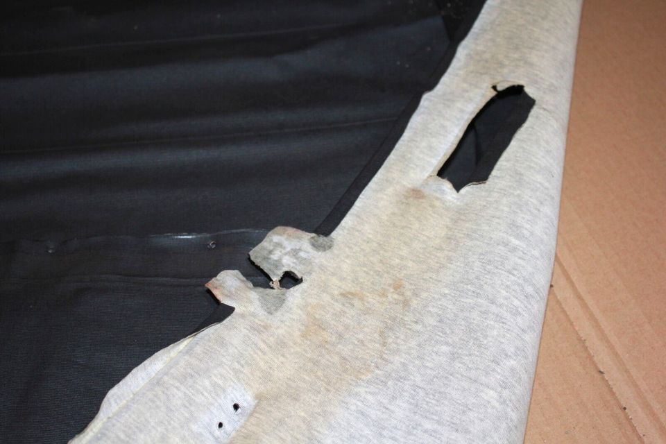 GENUINE ORIGINAL BMW E30 2 DOOR COUPE HEADLINER WITH SUNROOF BLACK ...