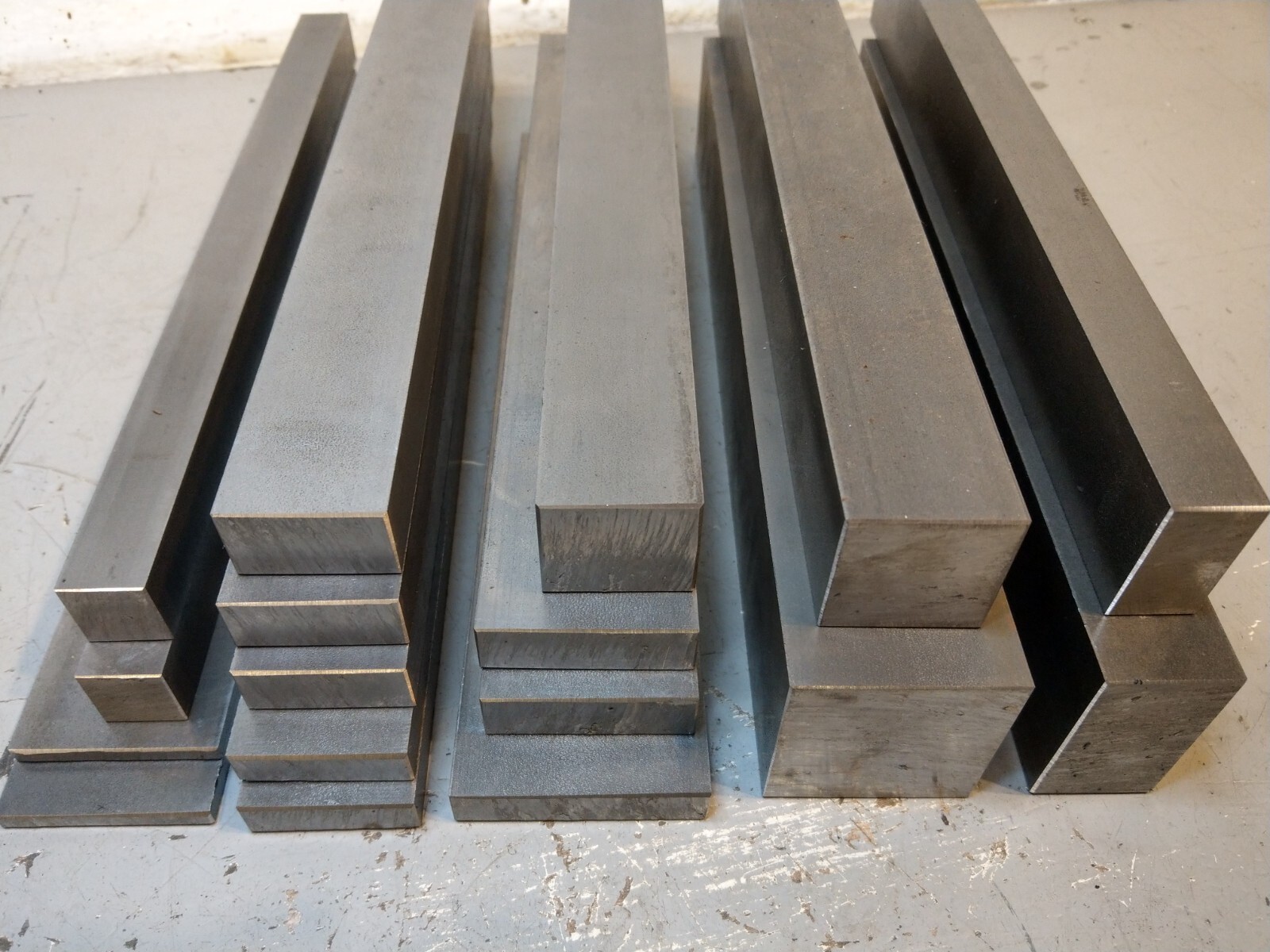 Bright Mild Steel Flat Bar - 20mm to 60mm Wide Various Sizes and ...