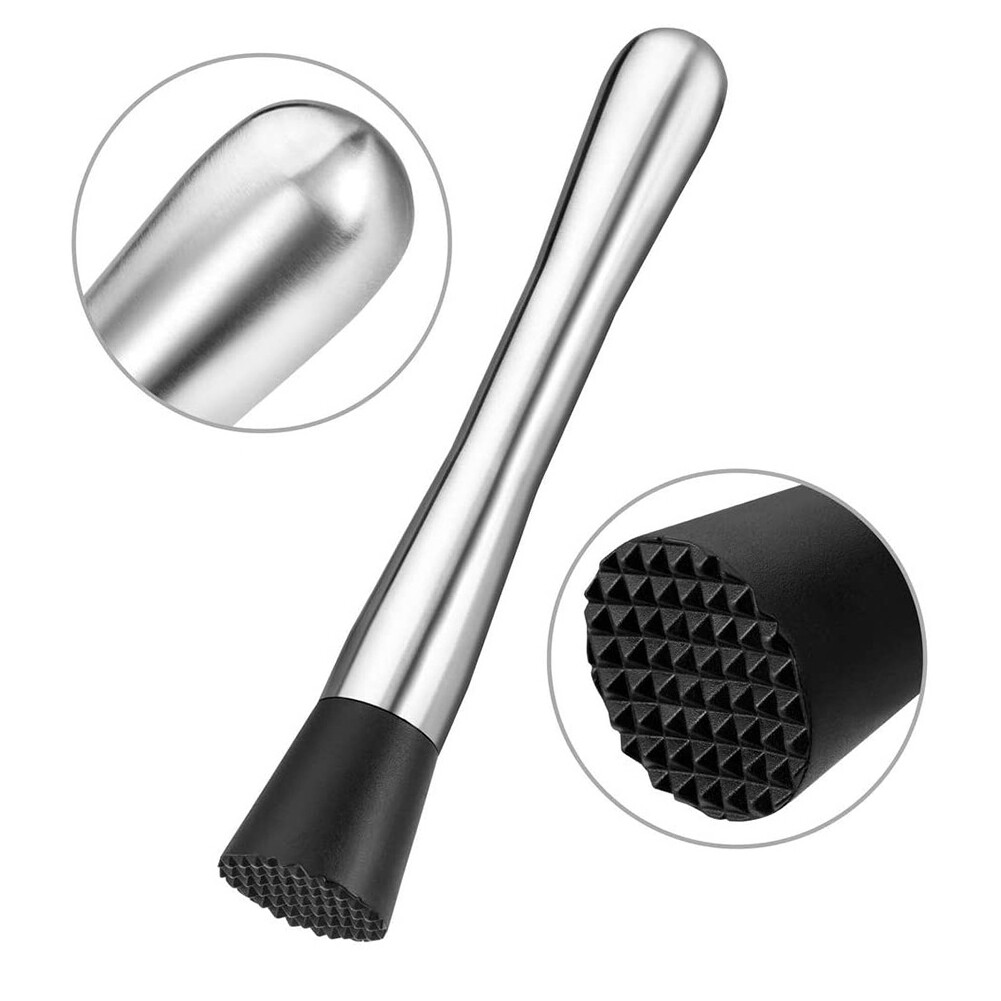 Ice Cube Tong Mixing Spoon Party Food Grade Kitchen Cocktail Muddler ...