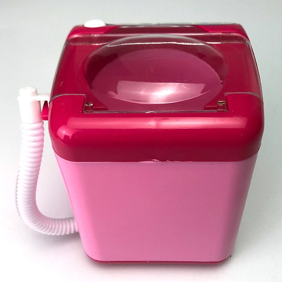 US Makeup Brush Sponge Blender Washing Machine Girl Kid Toy Cleaner ...