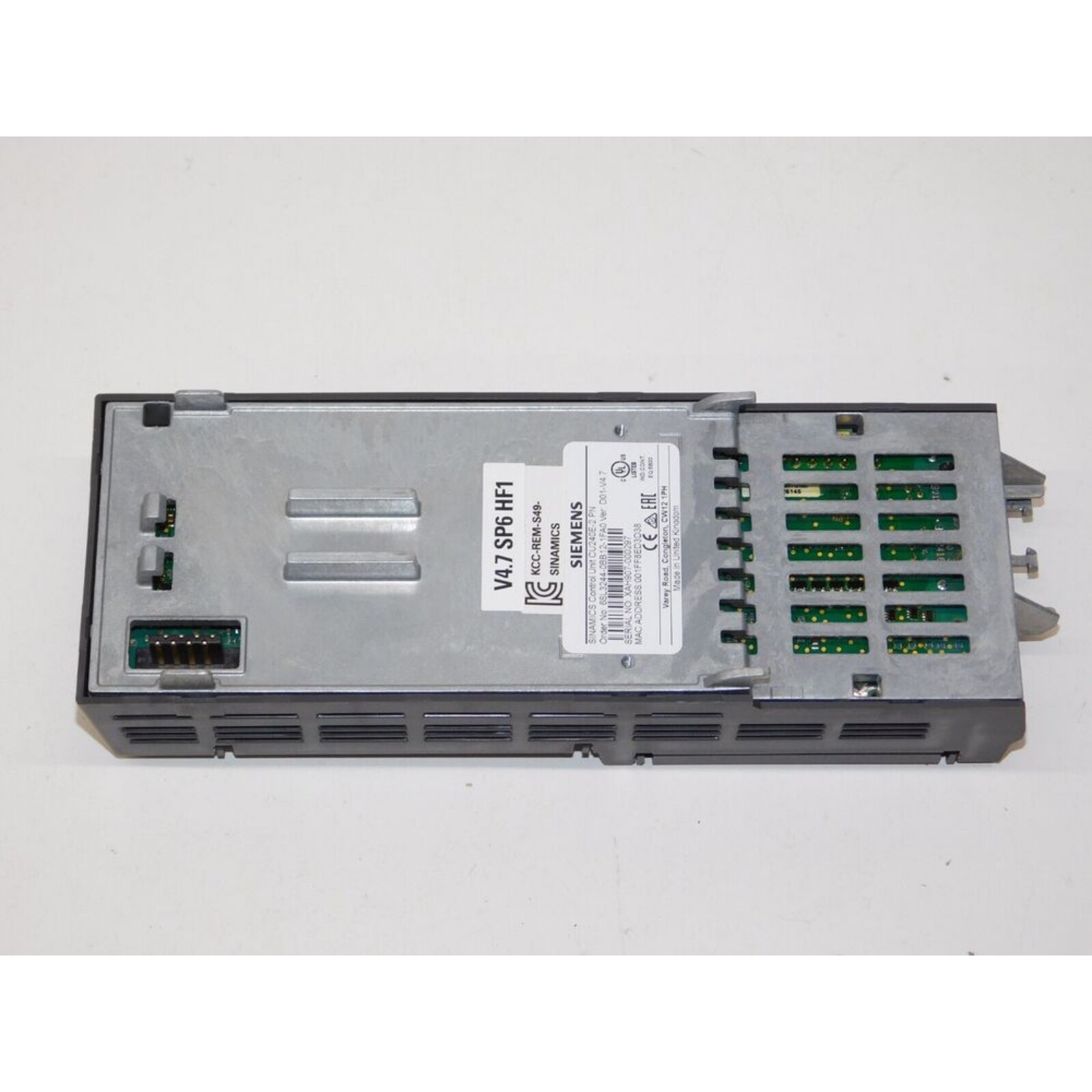 New Siemens 6SL3 244-0BB12-1FA0 6SL3244-0BB12-1FA0 G120 CONTROL UNIT ...