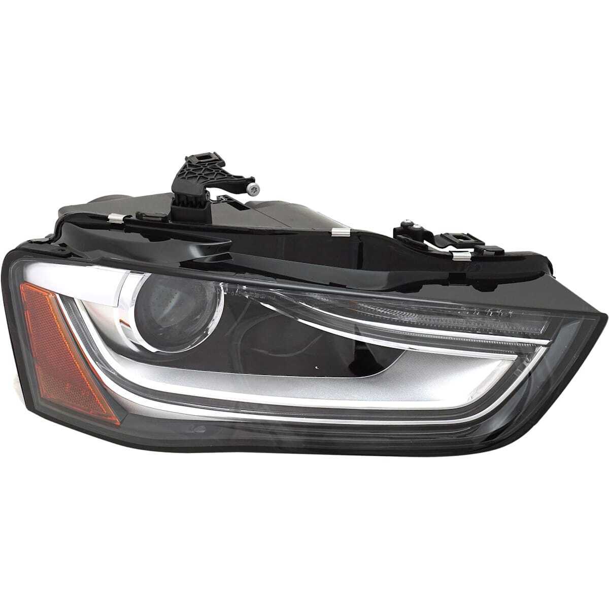 Headlight For 2013-2016 Audi Allroad Passenger Side Black Chrome ...