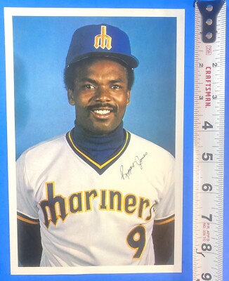 1978 Seattle Mariners Ruppert Jones - Fred Meyer RARE Team Issue - MLB ...