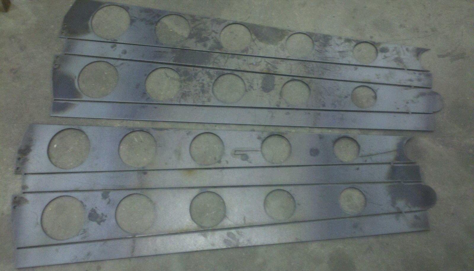 SPIKE Style Front Frame Rail Kit | Rat Rod Hot Rod Custom Fold and Weld