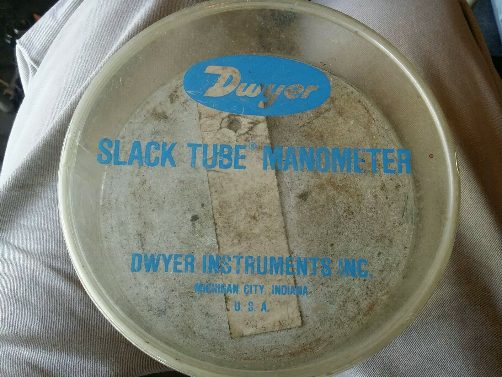 Dwyer Slack Tube Manometer CASE ONLY | eBay