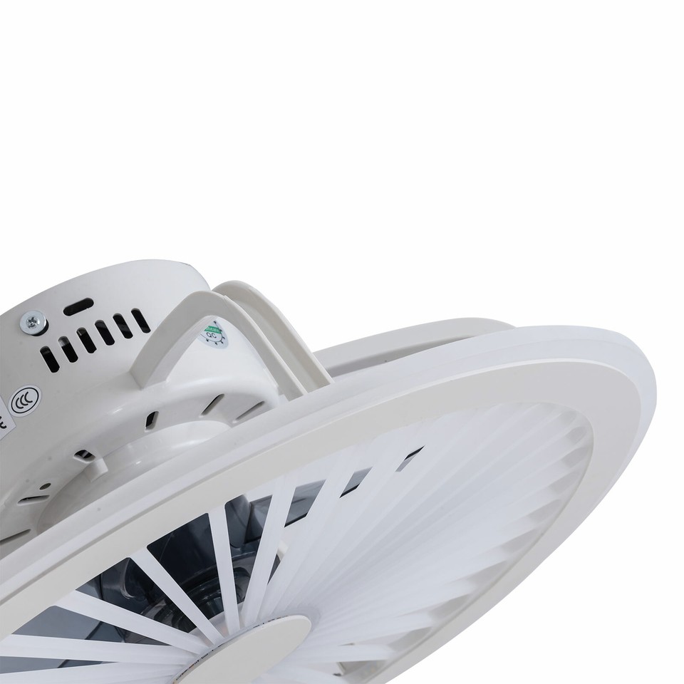 Modern Ceiling Fan Light Chandelier 3 color change 3-speed+Timing ...