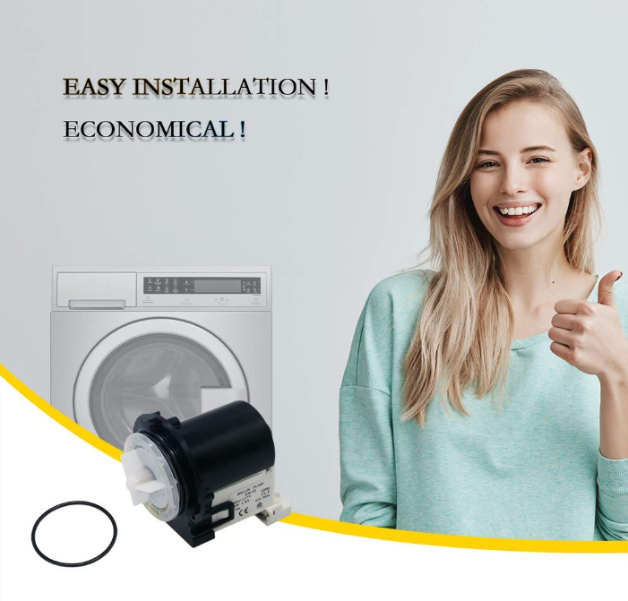 Front Loader Drain Pump For Kenmore Elite LG Washer WM9500HKA WM3988HWA ...