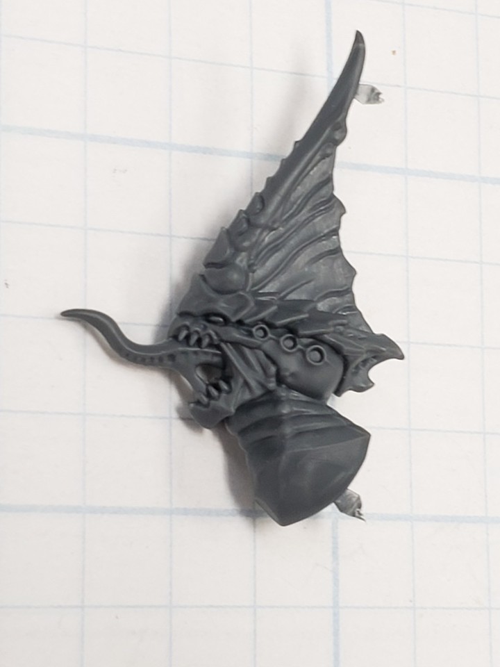 Warhammer 40k Tyranid Kill Team Bits Ravener Warrior Prime Crested Head ...