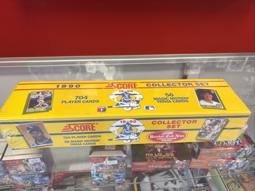 1990 Score Baseball Complete Set Collector Factory Set Near Mint Or ...