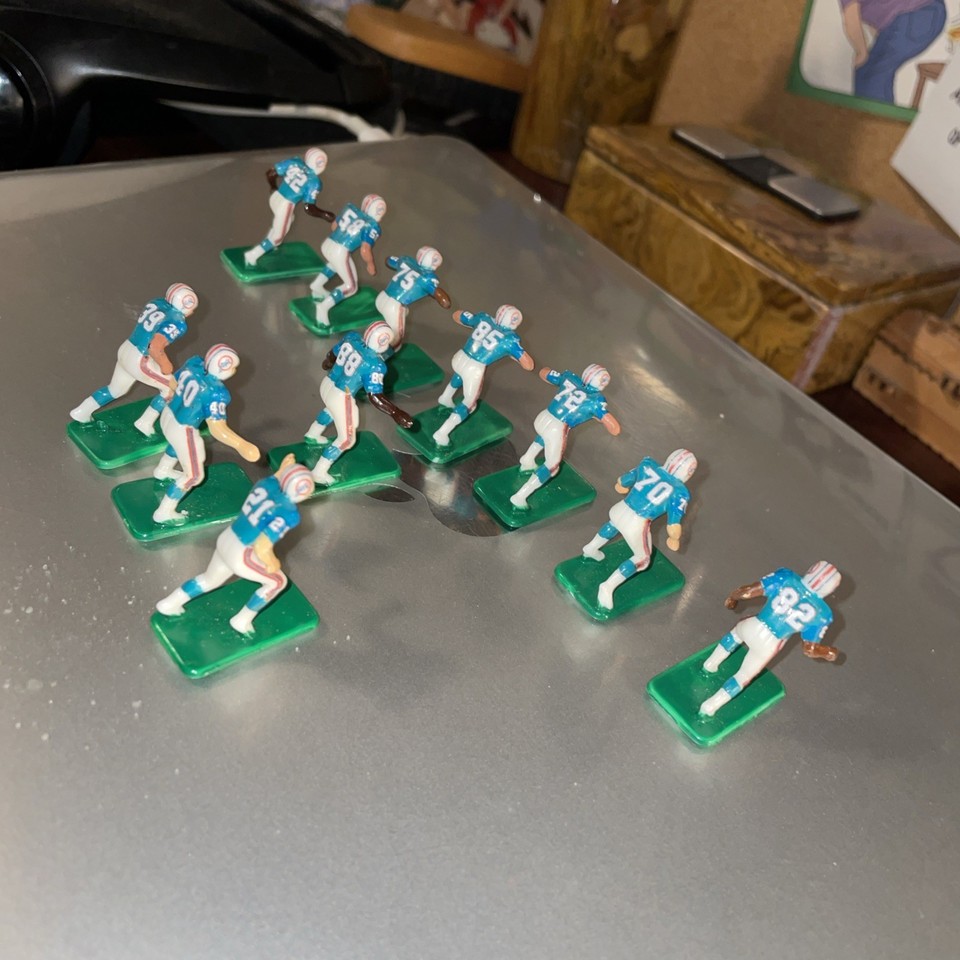 Tudor Electric Football Miami Dolphins Dark Jersey SH Logo Numbered | eBay