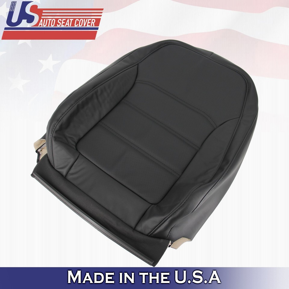 2012 to 2020 Fits Volkswagen Passat Driver Top Leather Seat Cover Black ...