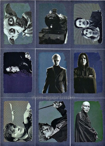 HARRY POTTER DEATHLY HALLOWS PART 2 PUZZLE FOIL SET (9) | eBay