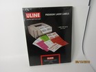 Uline Premium Laser Labels - White, 4 x 2" (1000 labels) | eBay