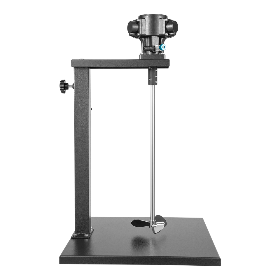 5 Gallon Pneumatic Paint Mixer w/ Stand Air Agitator Blender Stirrer ...