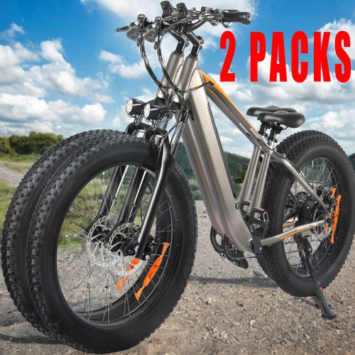Electric Bike, 26'' Mountain Bicycle 500W Commuter Adults Ebike w/48V ...