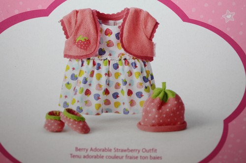 American Girl Bitty Baby Doll Berry Adorable Strawberry Outfit for sale ...