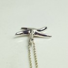 Sterling Silver Starfish Pendant On 16" 1mm Cable Chain Marine Ocean ...