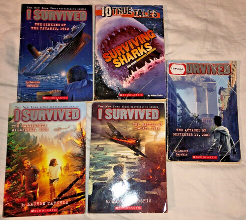 I Survived by Lauren Tarshis Lot of 5 Books And Extra Book - Surviving ...