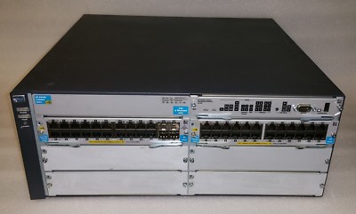 J9447A HP ProCurve 5406-44G-PoE+-4SFP 1x J9308A 1x J9307A 1x J9306A 1x ...